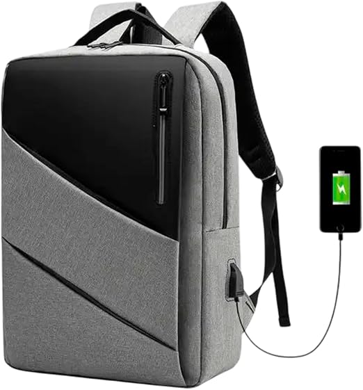 Bluelander Mochila Antirrobo para Laptop con Puerto USB, Impermeable y